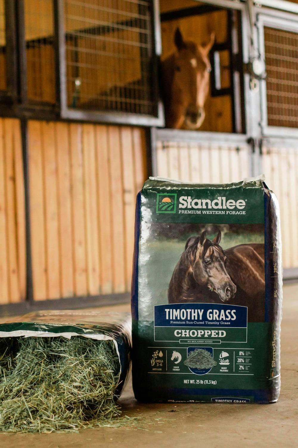 Introducing Standlee Premium Chopped Timothy Grass